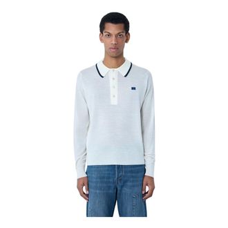 Wales Bonner Wales Bonner, Homme, Tops, Blanc, Taille: M Henry Polo