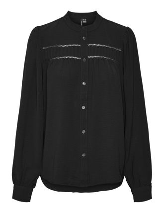 Vero Moda VMEMMA LS LACE Shirt WVN GA NOOS