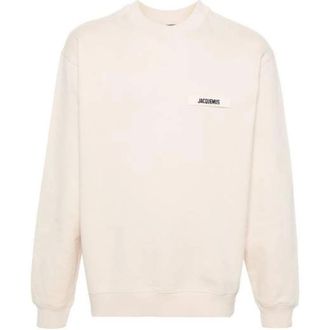 Jacquemus Le Sweatshirt Gros Grain - - Sweatshirts & Hoodies - Herren - Beige - S