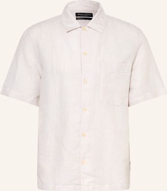Marc O'Polo Marc Opolo Hemd Casual Fit Mit Leinen beige