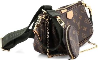 Louis Vuitton Multi Pochette Accessoires Monogram Canvas crossbody bag - Braun
