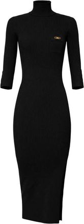 Elisabetta Franchi Damen, Kleider, Schwarzk, XSGröße