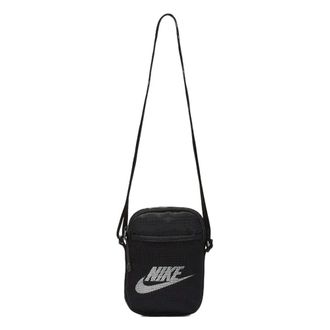 Nike Femme, Sacs, Noir, Taille: ONE Size Sac bandouli&egrave;re Heritage
