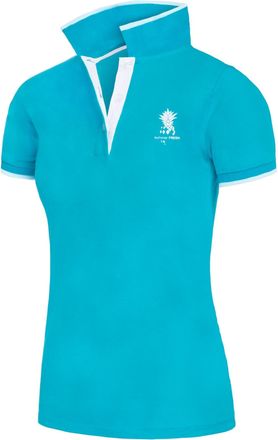 Nebulus Summerfresh Damen Poloshirt SINES, Shirt, Sweatshirt, Polo (DE/NL/SE/PL, Alphanumerisch, S, Regular, Regular, Aquatic)