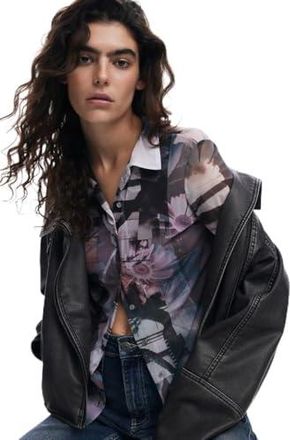 Desigual TS_Shelley, 2001 Neutral Gray, XS