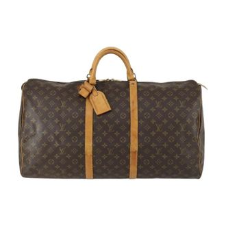 Louis Vuitton unisex, Pre-owned, Brun, Taille: ONE Size Keepall Duffle Bag Pre-owned