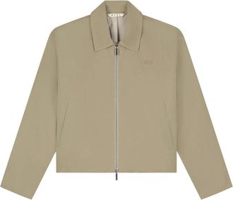 Olaf Hussein Femme, Vestes, Beige, Taille: 36 FR Veste Zipp&eacute;e W240504