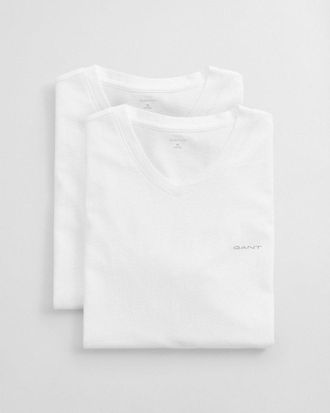 GANT Kurzarmshirt V-NECK T-SHIRT 2-PACK Mit V-Ausschnitt