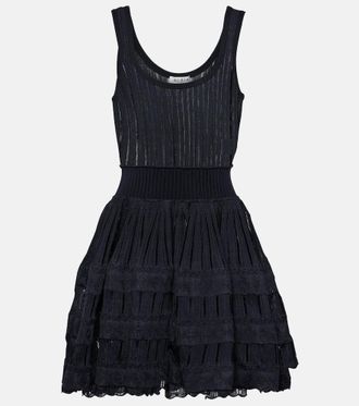Alaia Alaïa Minikleid aus Rippstrick