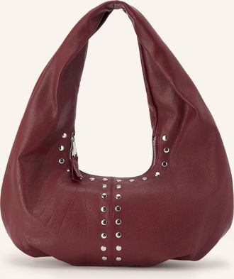 N&uacute;noo N&uacute;noo Schultertasche Alma Small Mit Nieten rot