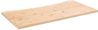 vidaXL Dessus de bureau 100x50x2,5 cm bois massif de pin Vidaxl