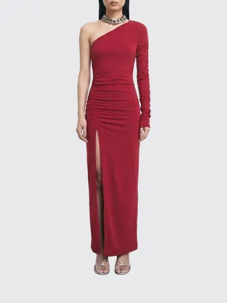 Patrizia Pepe Kleid Damen Farbe Burgunderrot