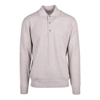 FILIPPO DE LAURENTIIS Homme, Tops, Beige, Taille: M Polo en maille
