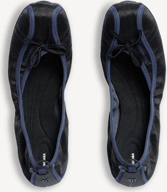Balenciaga Bal H26 Ballerina Flat - Black