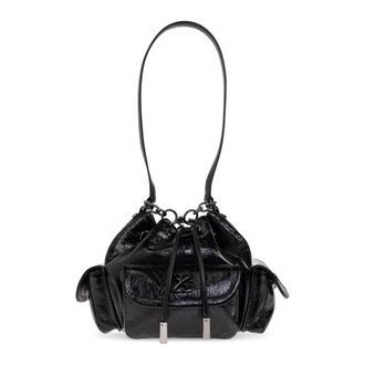 Off-white Femme, Sacs, Noir, Taille: ONE Size Dumbo Bucket Bag