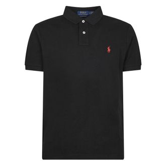 Polo Ralph Lauren Homme, Tops, Noir, Taille: L Short Sleeve Knit