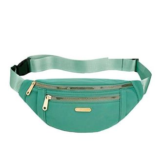 Generic Joli sac fourre-tout polyvalent pour femme - Sac à bandoulière décontracté en tissu multi-couches pour téléphone portable - Sac banane pour enfants, V