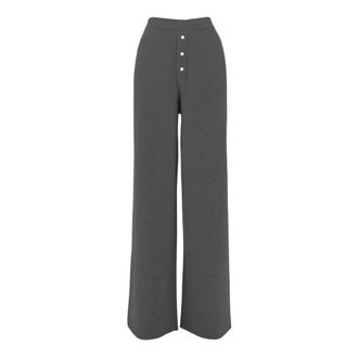 Guest In Residence Everywear Pant - - Trousers - Damen - Grau - L