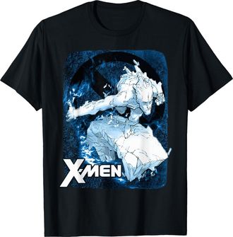 MARVEL X-Men Iceman Flames Cold As Ice T-Shirt