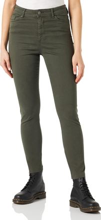Only Damen Onlmissouri Seamless Hw ANK PNT Pants, Rosin, S / 32L EU