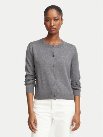 Guess Strickjacke W6BR02 Z1245 Grau Regular Fit