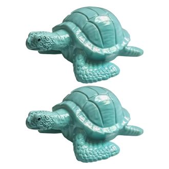 Generic Toilet Screw Covers - 2 Piece Turtle Shape Fun Lid - Resin Decorative Toilet Screw Covers,for Replacement Hardware Inside Bathroom Shower Garbage Rv T