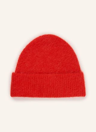 Arket Arket M&uuml;tze Mit Alpaka rot