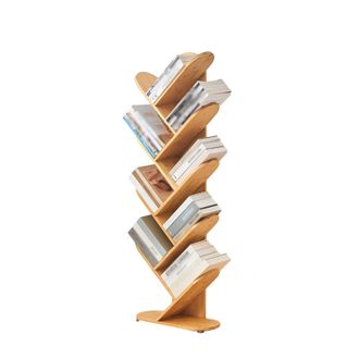 Generic Baumf&ouml;rmiges B&uuml;cherregal, freistehendes B&uuml;cherregal, B&uuml;cherregal, geeignet for Wohnzimmer, Schlafzimmer und Heimb&uuml;ro(8-Tier)