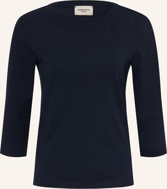 Max Mara Weekend Max Mara Shirt Multia Mit 3/4-Arm blau