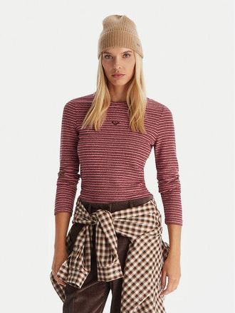 Roxy Pullover Spellbound Stripes ERJKT04332 Rosa Regular Fit