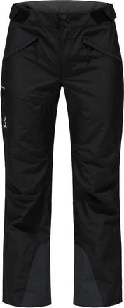 Hagl&ouml;fs Skihose Frauen Lumi Form Pant wasserdicht, Winddicht, atmungsaktiv True Black L L