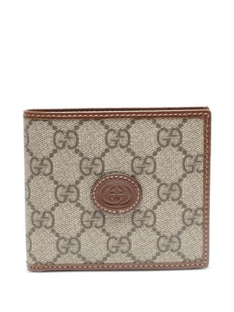 Gucci 2016-2025s Portemonnaie mit GG Supreme-Muster - Nude