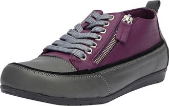 Andrea Conti Baskets pour Femme, Ardoise Prune, 41 EU