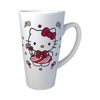 Silver Buffalo Hello Kitty Tasse, Motiv Zuckerstange, 473 ml, Keramik