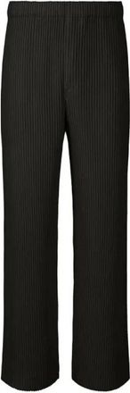 Issey Miyake Homme, Pantalons, Noir, Taille: M Straight Pantalons