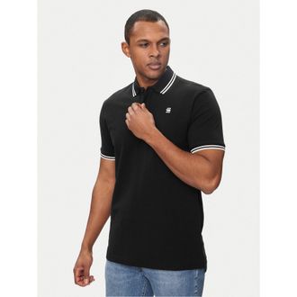G-Star Poloshirt Dunda D17127-5864 Schwarz Slim Fit