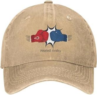 Generic Casquette dHomme, Casquette Baseball Rivalit&eacute; Chaude Printemps Passion et Fiert&eacute; Coup Baseball Solaire Imprim&eacute; Soleil Chapeau Camionneur lav&eacute; Paire Te