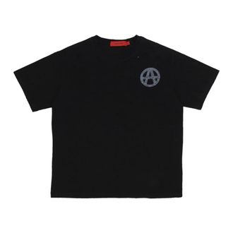 Acupuncture Acupuncture - T-shirt Anarchy - Homme - Tops - Noir - Taille: S