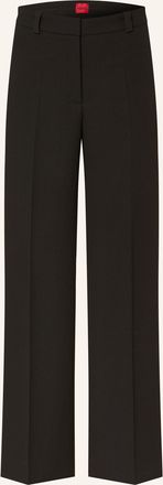HUGO BOSS Hugo Marlenehose Hasene schwarz