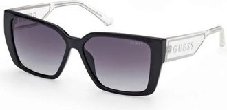 Guess Femme, Accessoires, Noir, Taille: 56 MM Square Lunettes de soleil