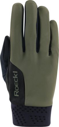 Roeckl Sports Reithandschuh WOLFACH, Equestrian Winter Handschuh, Olive Reflect 7.5