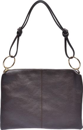 Luisa Vannini Kastanienbraun Rindsledertasche