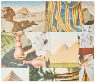 Paul Smith unisex, Accessoires, Multicolore, Taille: ONE Size Ch&egrave;che Imprim&eacute; Paysage