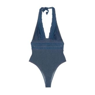 Ermanno Scervino Damen, Bademode, Blau, MGröße