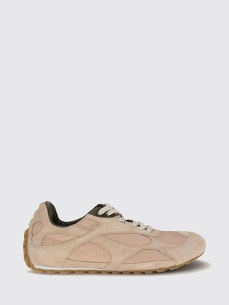 Bottega Veneta Baskets Orbit en cuir su&eacute;d&eacute; et nylon avec semelle crant&eacute;e