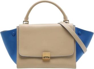Celine Sac &agrave; main Trapeze Pre-owned - Femme - Pre-owned - Beige - Taille: ONE Size