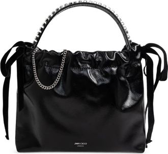 Jimmy Choo London sac cabas à logo imprimé - Noir