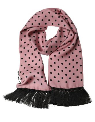 Dolce & Gabbana Lace Stole Scarf - Pink
