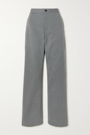 Jil Sander Hose Mit Geradem Bein Aus Baumwoll-twill - Gr&uuml;n