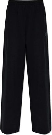 American Vintage Femme, Pantalons, Noir, Taille: 40 FR Gixy Wide-leg Pantalons de surv&ecirc;tement